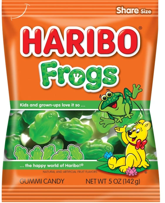 Haribo Frogs Bag (12 x 141g) – JDM Distributors Ltd
