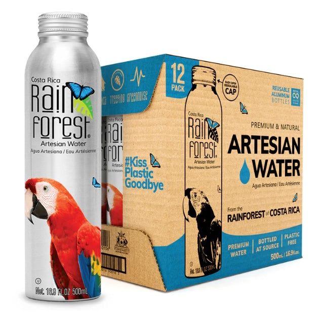 RainForest Water Aluminium Bottle (12 x 500ml) – JDM Distributors Ltd