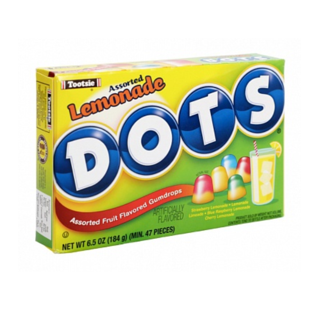 Tootsie Dots Lemonade Flavoured Gummy Candy (12 x 184g) – JDM ...