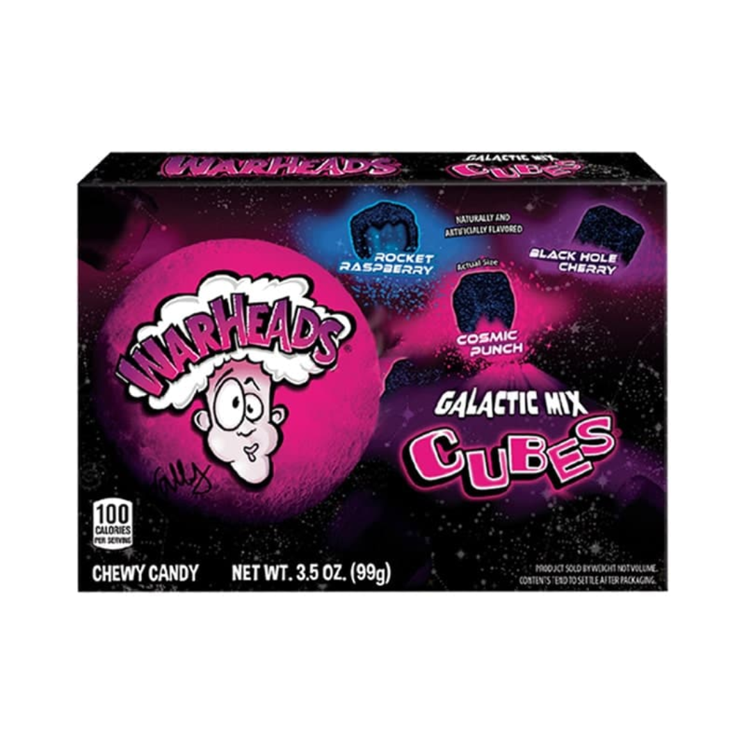 Warheads Galactic Cubes Chewy Candy (12 x 99g) – JDM Distributors Ltd