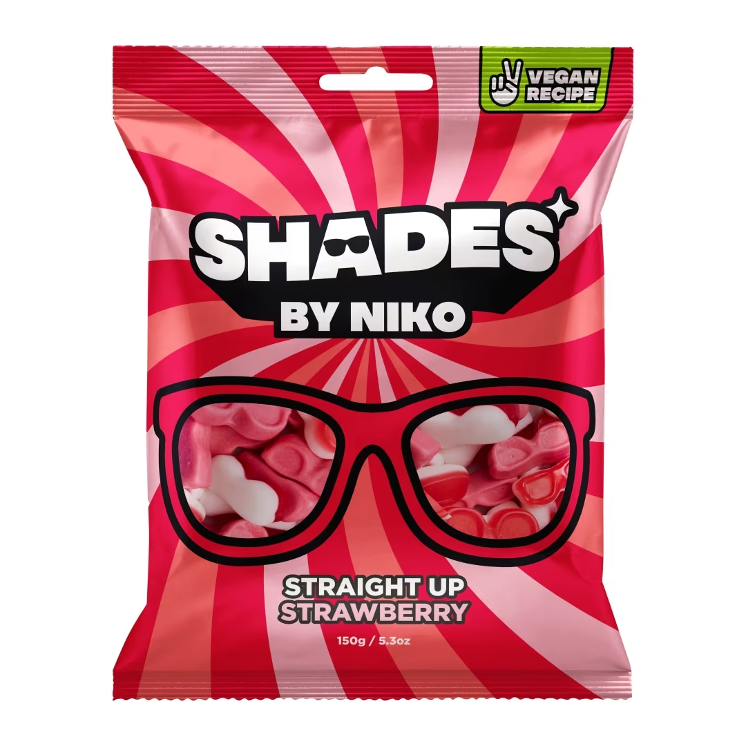 Shades By Niko Straight Up Strawberry Candy (20 x 150g) – JDM ...