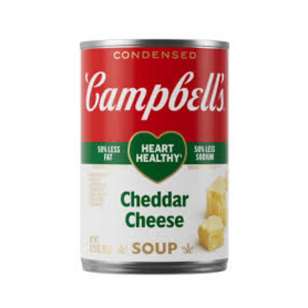 CAMPBELL'S Heart Healthy Cheddar Cheese (12 x 305g) – JDM Distributors Ltd