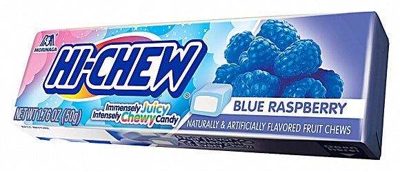 Hi Chew Blue Raspberry Flavoured Chewy Candy (15 x 50g) – JDM ...