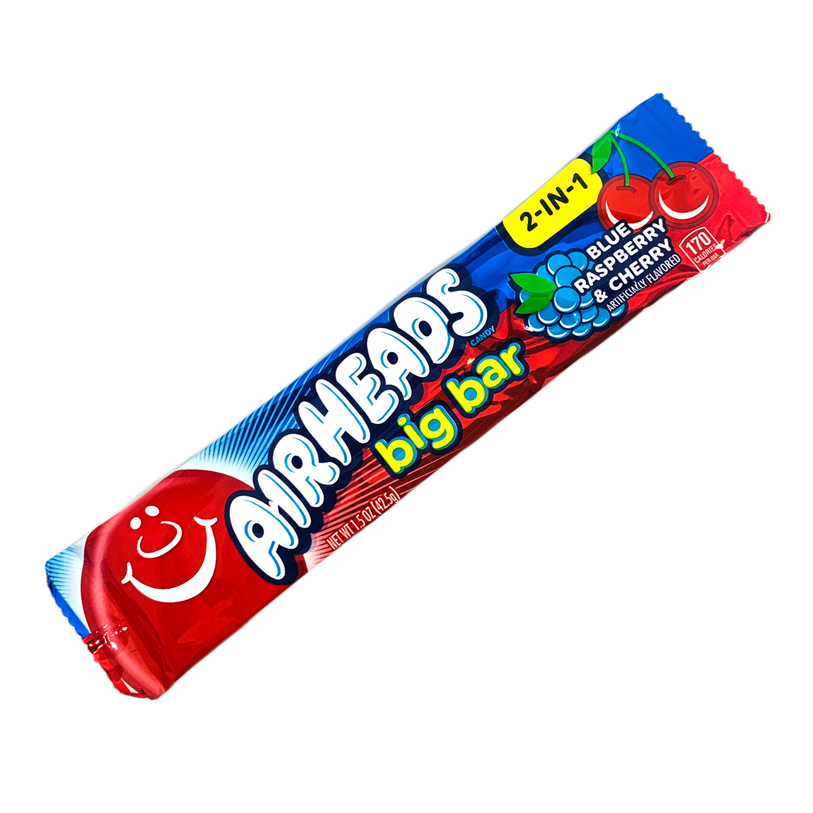 Airheads Big Bar Blue Raspberry Cherry (24 x 42g) – JDM Distributors Ltd