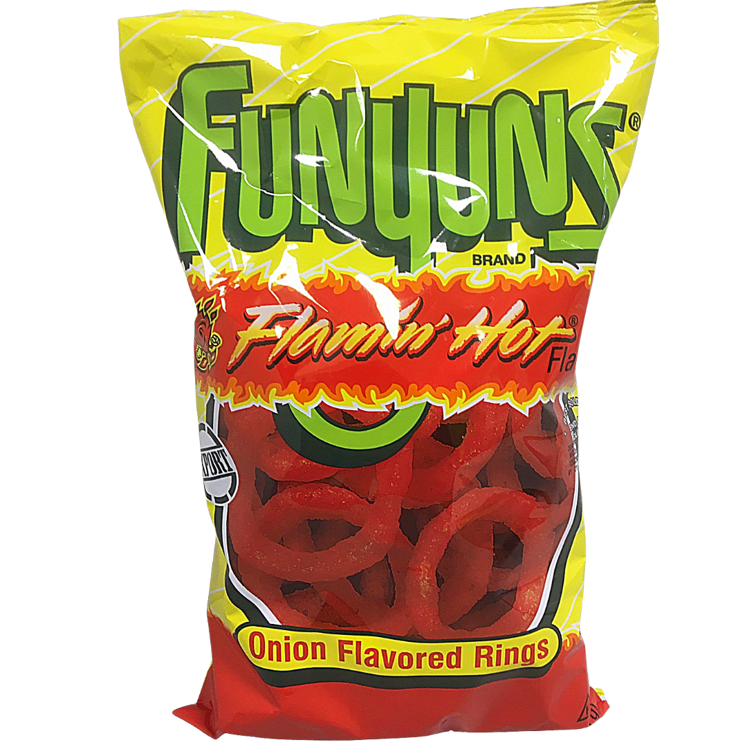 Funyuns - Flamin' Hot Onion Rings (8 x 163g) – JDM Distributors Ltd