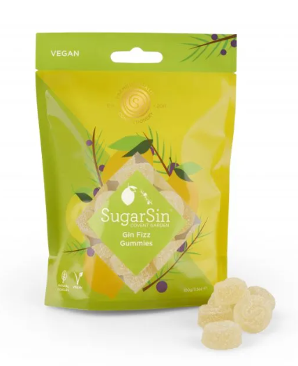 SugarSin Gin Fizz Gummies (Vegan) (10 x 100g) – JDM Distributors Ltd