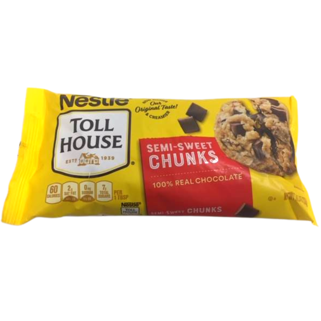 Nestle Toll House Semi Sweet Chocolate Chunks (24 x 326g) – JDM ...