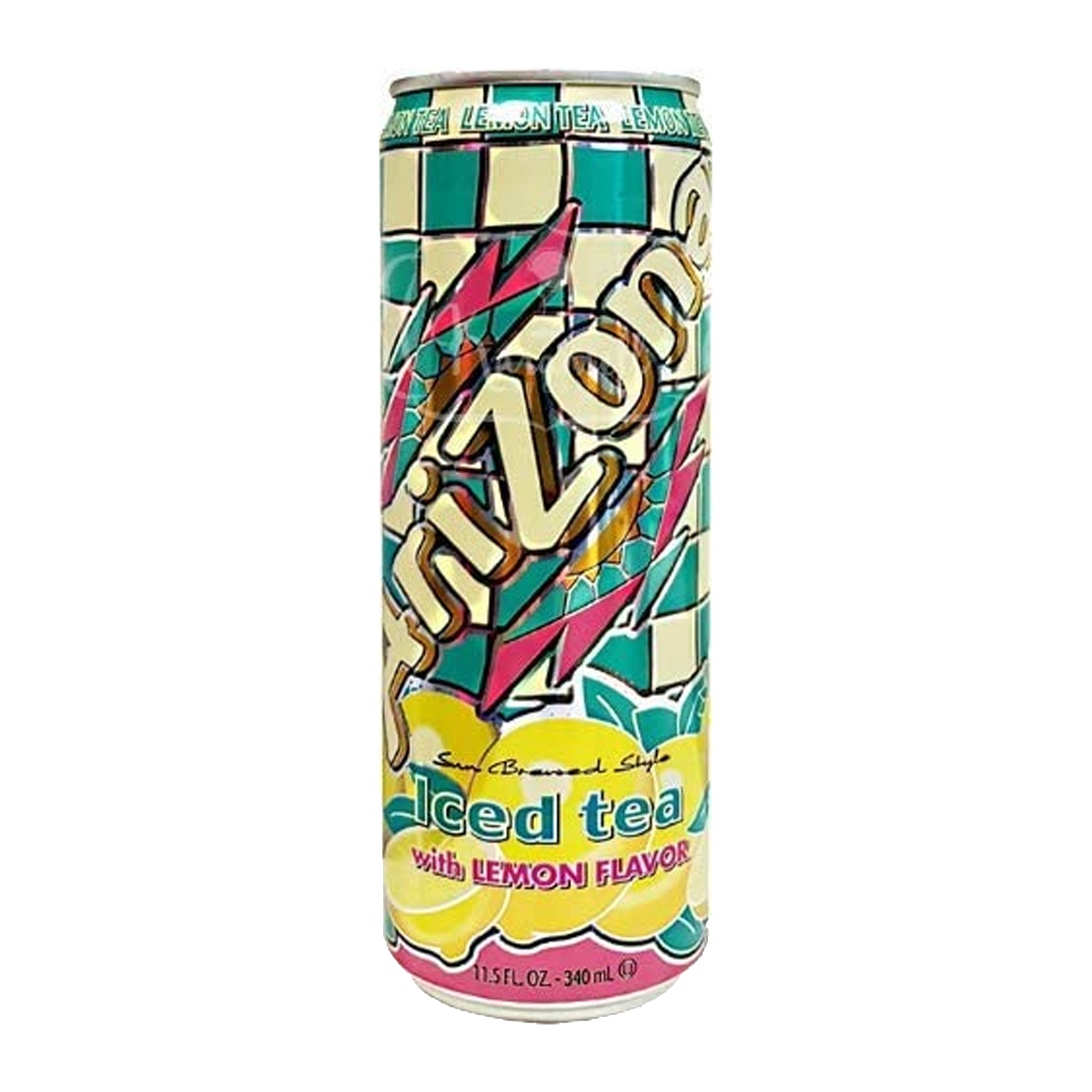AriZona Lemon Iced Tea with Lemon Flavour Slim Cans (30 x 340ml) – JDM ...